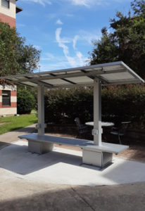 Solar Bench - Solar Charging Stations